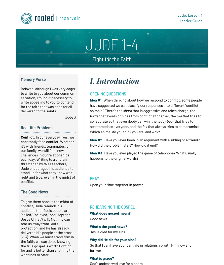 General Epistles Curriculum | Rooted Ministry